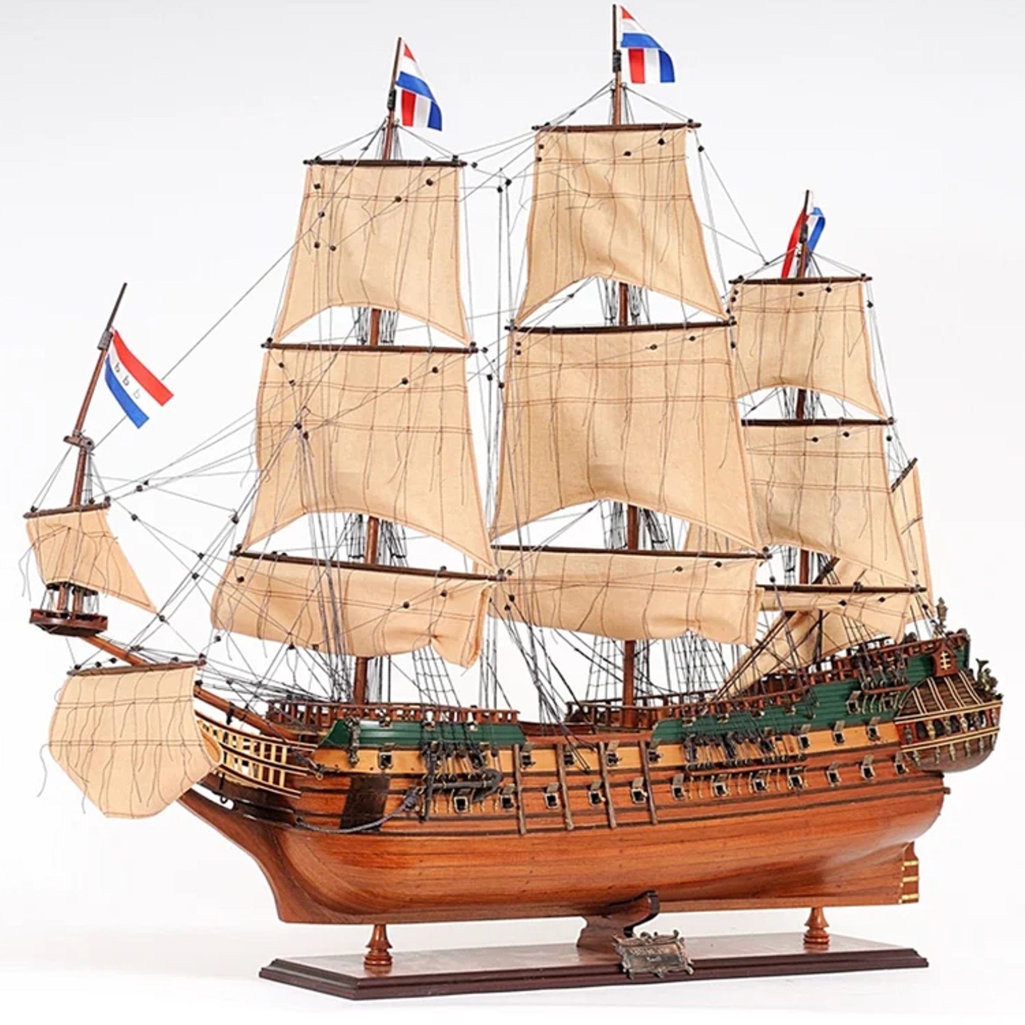 Friesland Dutch Ship Model: Collector's Edition Fully Assembled