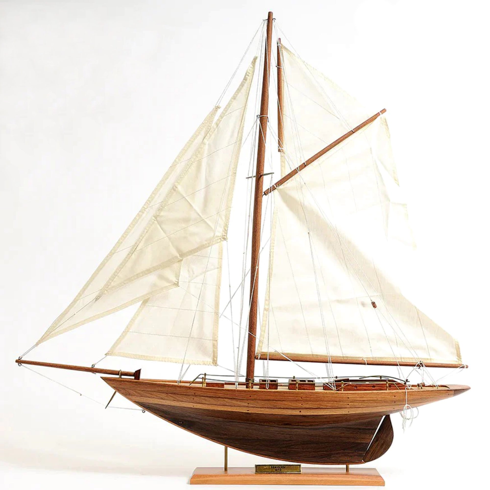 Pen Duick Wooden Sailing Yacht Model | SHOPTELI