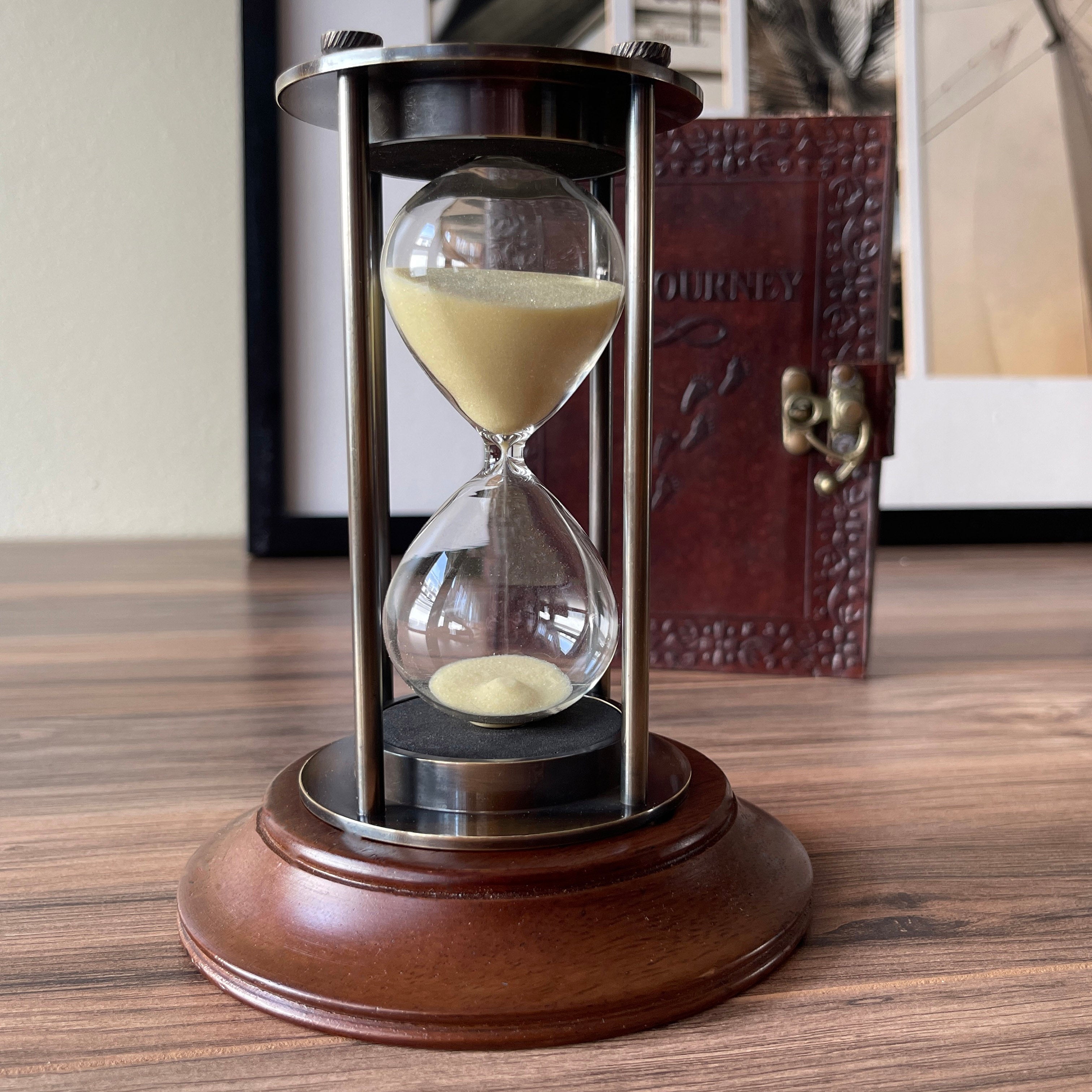 Turn Time into Art with Our Vintage Sand Timer!
