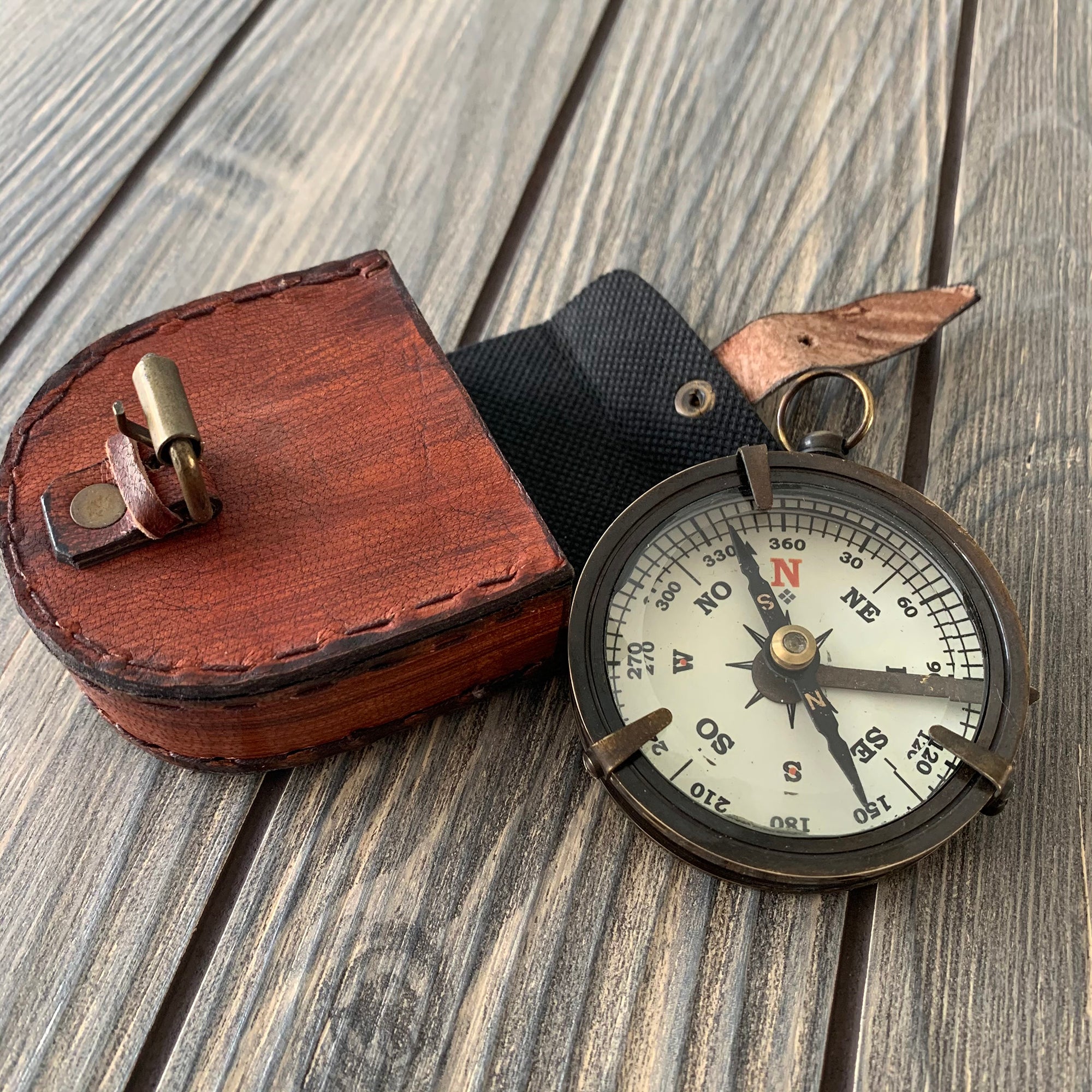 Adventure Nautical Pocket Compass | SHOPTELI