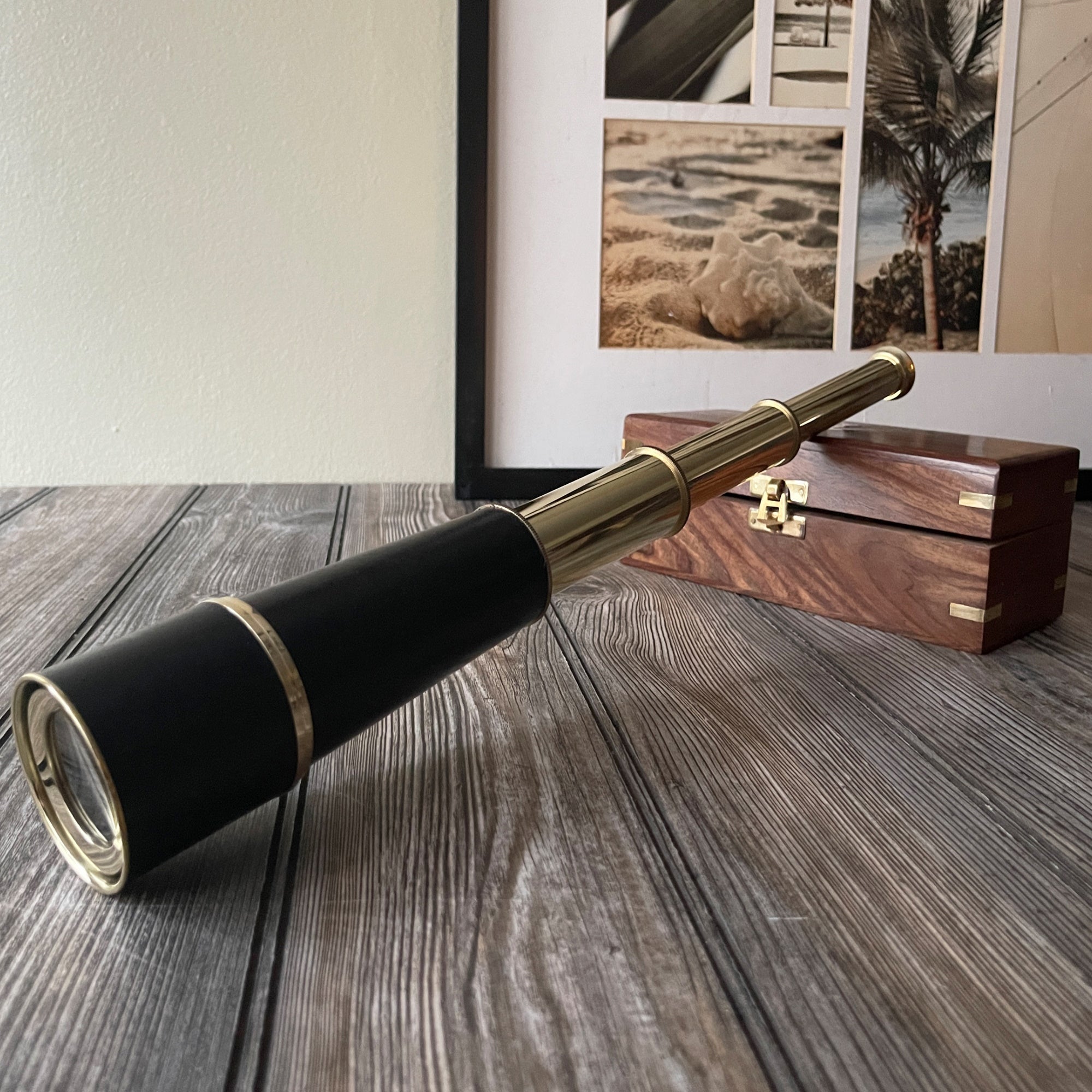 Vintage Maritime Sailor Telescope Nautical Gift | SHOPTELI